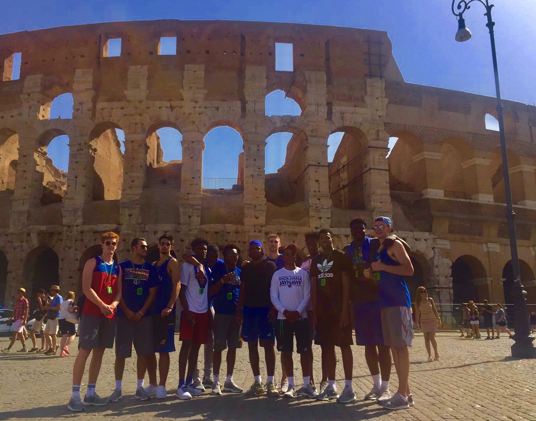 Colosseum, Pantheon highlight KU basketball’s city tour of Rome | News ...